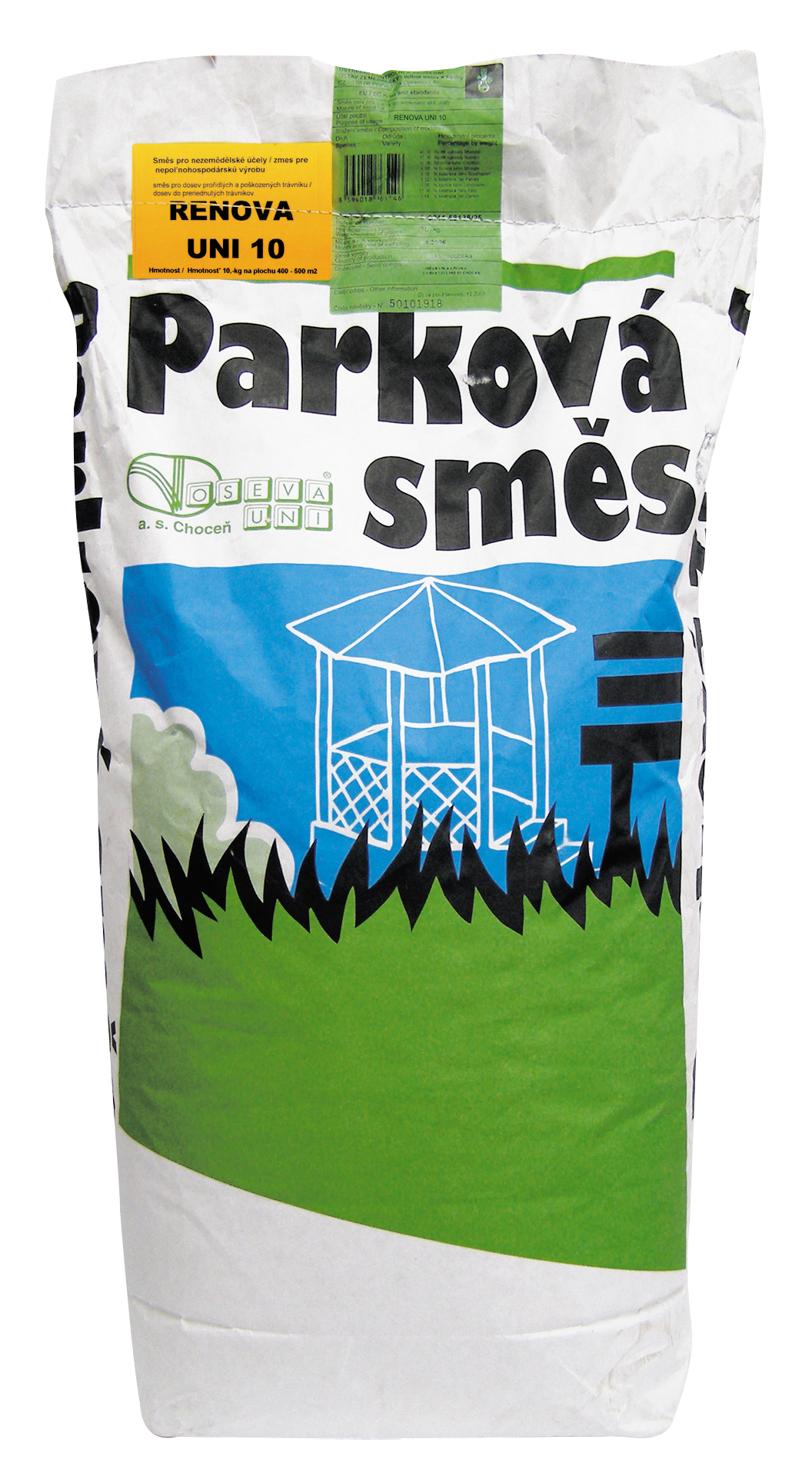 UNI 10 RENOVA Travní směs pro dosev prořídlých a poškozených trávníků | Agrostis